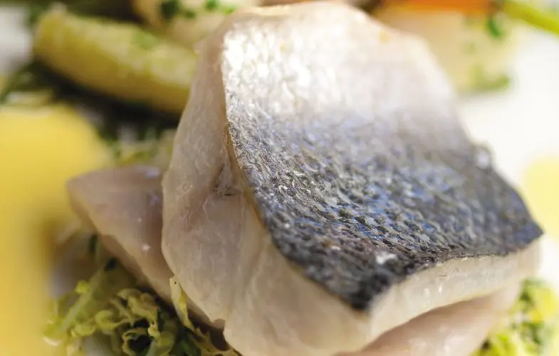 Stone bass with beurre blanc | appetite magazine