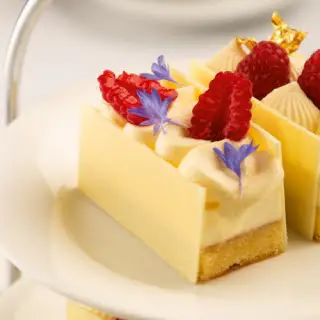 White chocolate, lemon and raspberry cake | appetite magazine