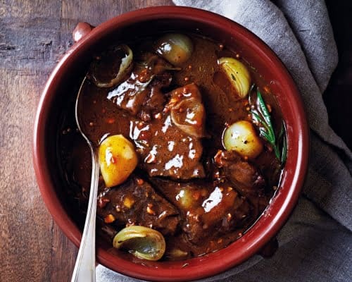 Slow-cooked beef cheek in red wine | appetite magazine