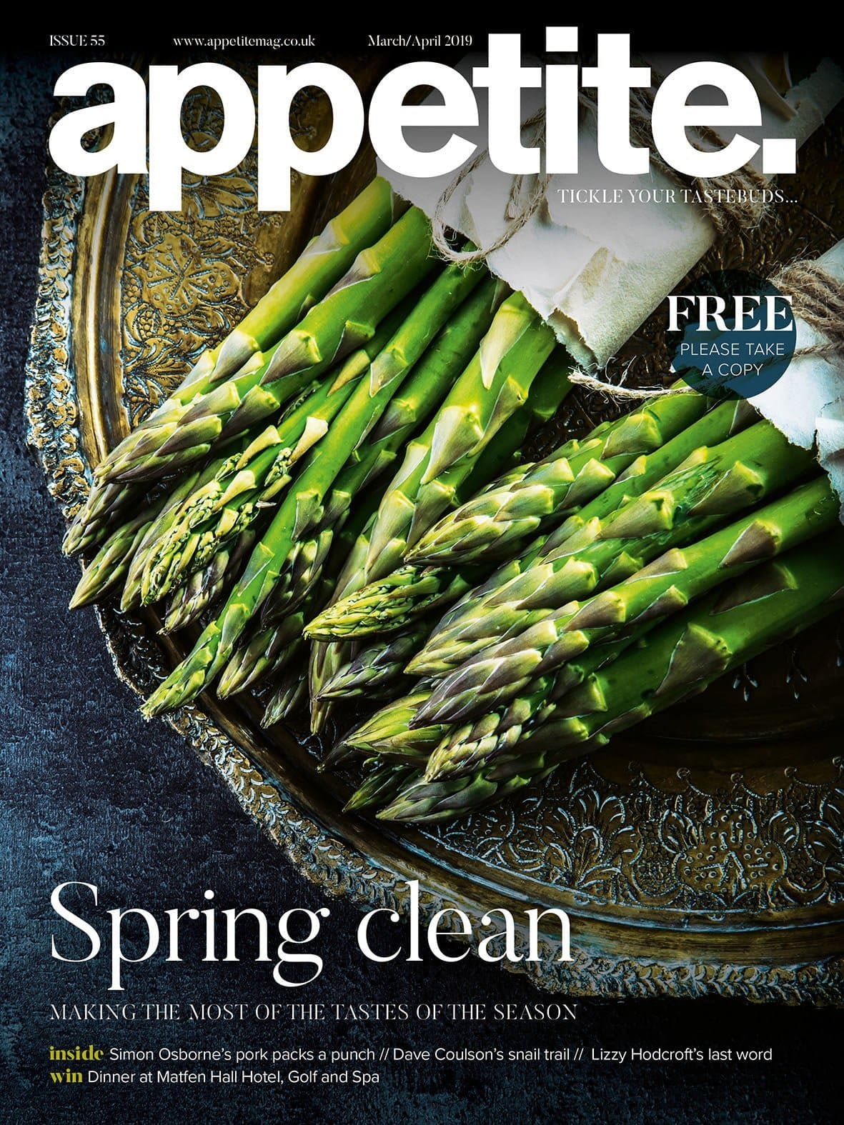 Back Issues - appetite magazine