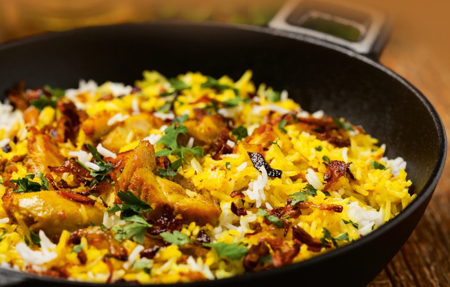 Chicken, paneer and shallot biryani | appetite magazine