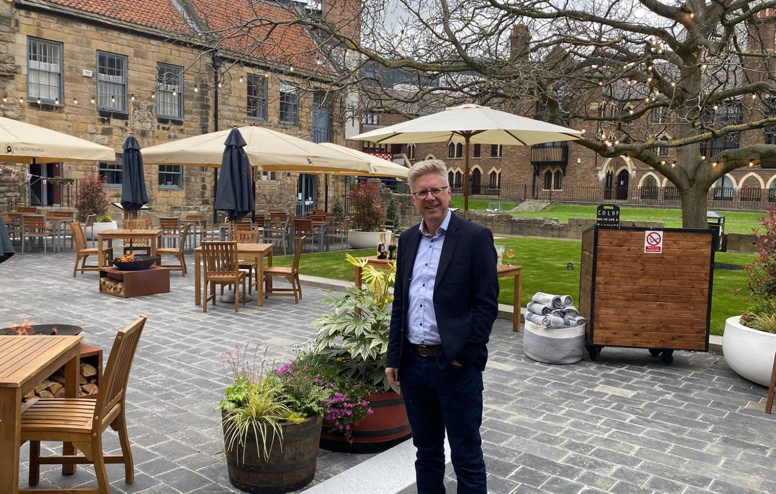 Blackfriars Restaurant opens renovated 780-year-old Cloister garden ...