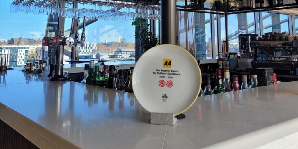 SIX Rooftop awarded two AA Rosettes | appetite magazine