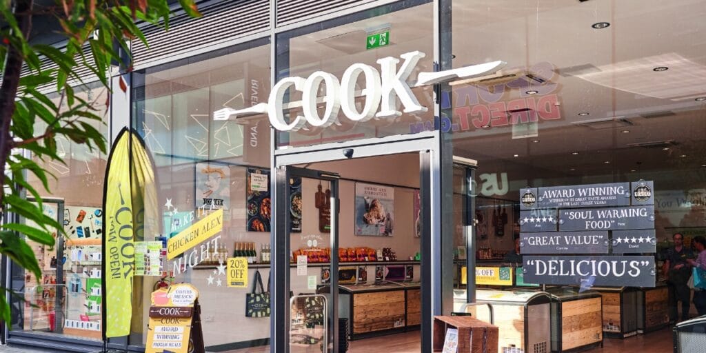 COOK coming to Morpeth's Sanderson Arcade on April 11